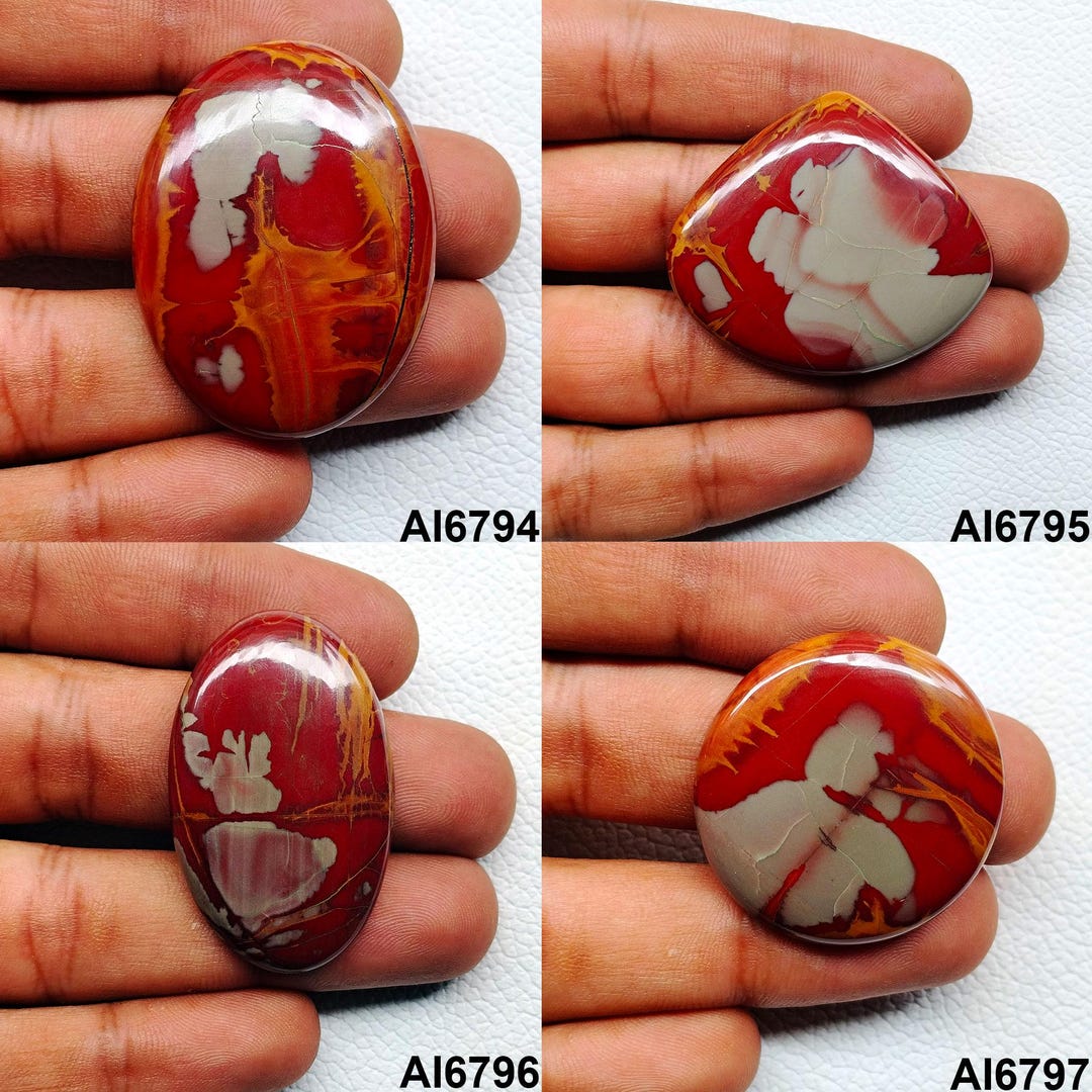 Noreena Jasper Cabochon, Natural Noreena Jasper Stone, Noreena Jasper ...