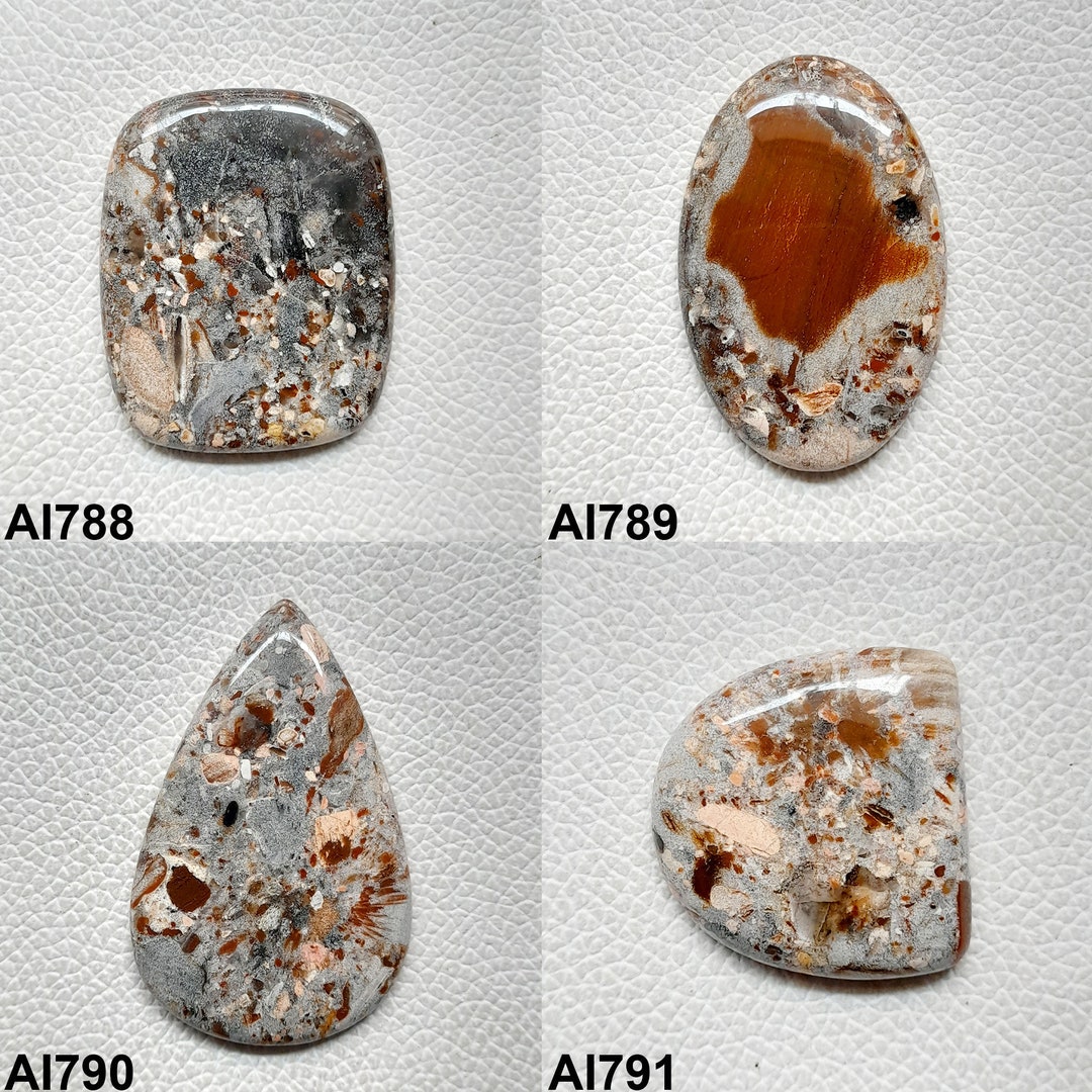 Brecciated Jasper Gemstone Natural Jasper Stone Brecciated - Etsy