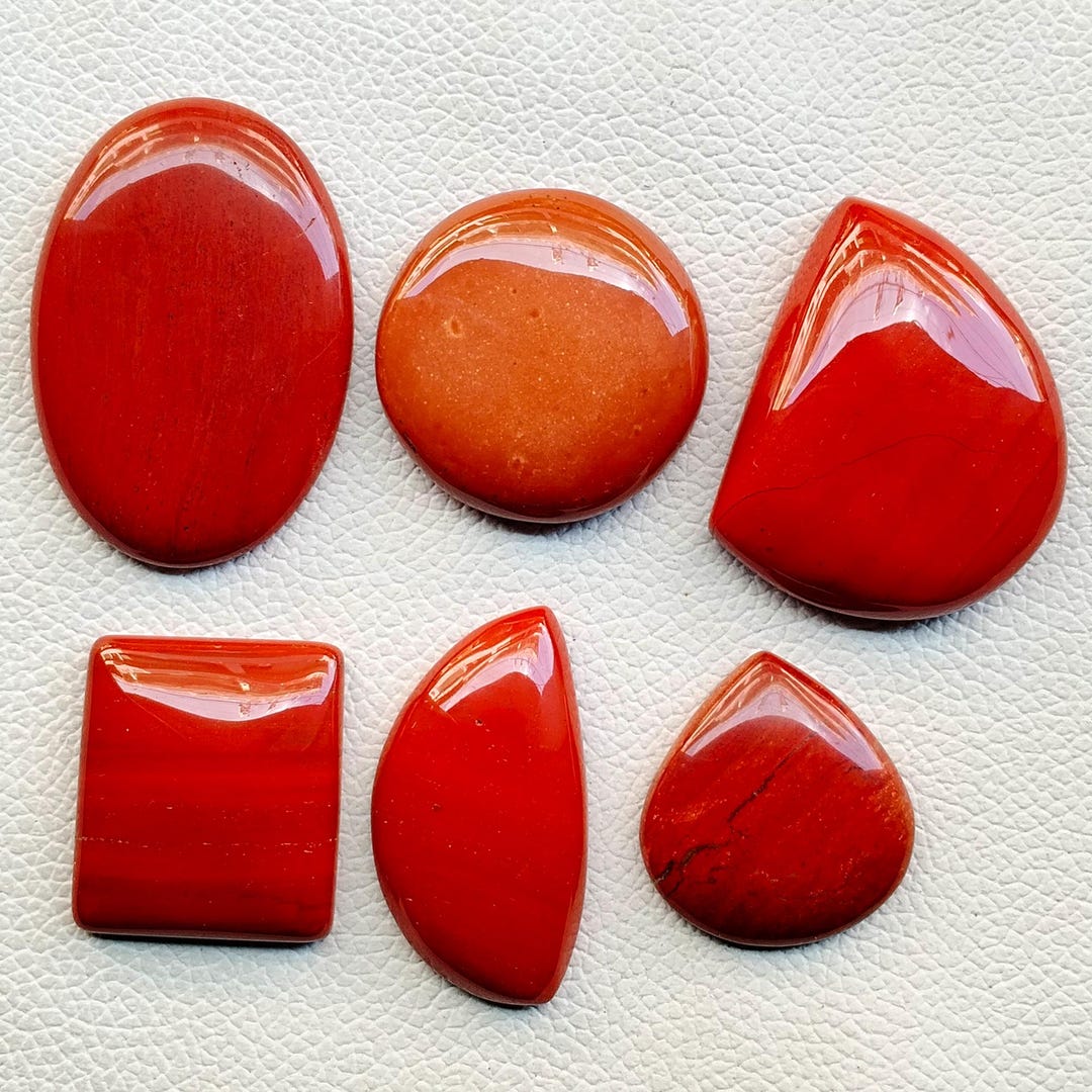 Natural Red Jasper Stone, Red Jasper Gemstone, Red Jasper Cabochon, Red ...
