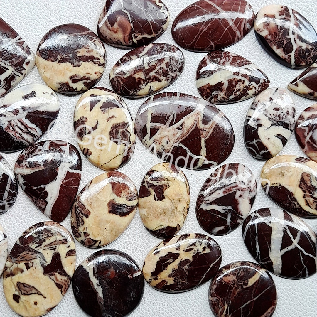 Coffee Jasper Cabochon, Coffee Jasper Gemstone Wholesale Lot, Natural ...