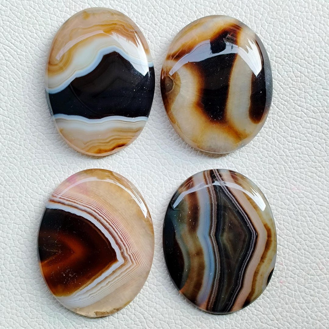 Natural Banded Agate Stone, Banded Agate Gemstone, Banded Agate Loose ...