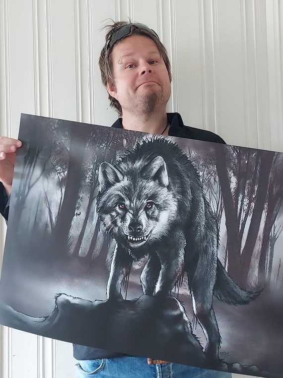 Fenris Wolf Art