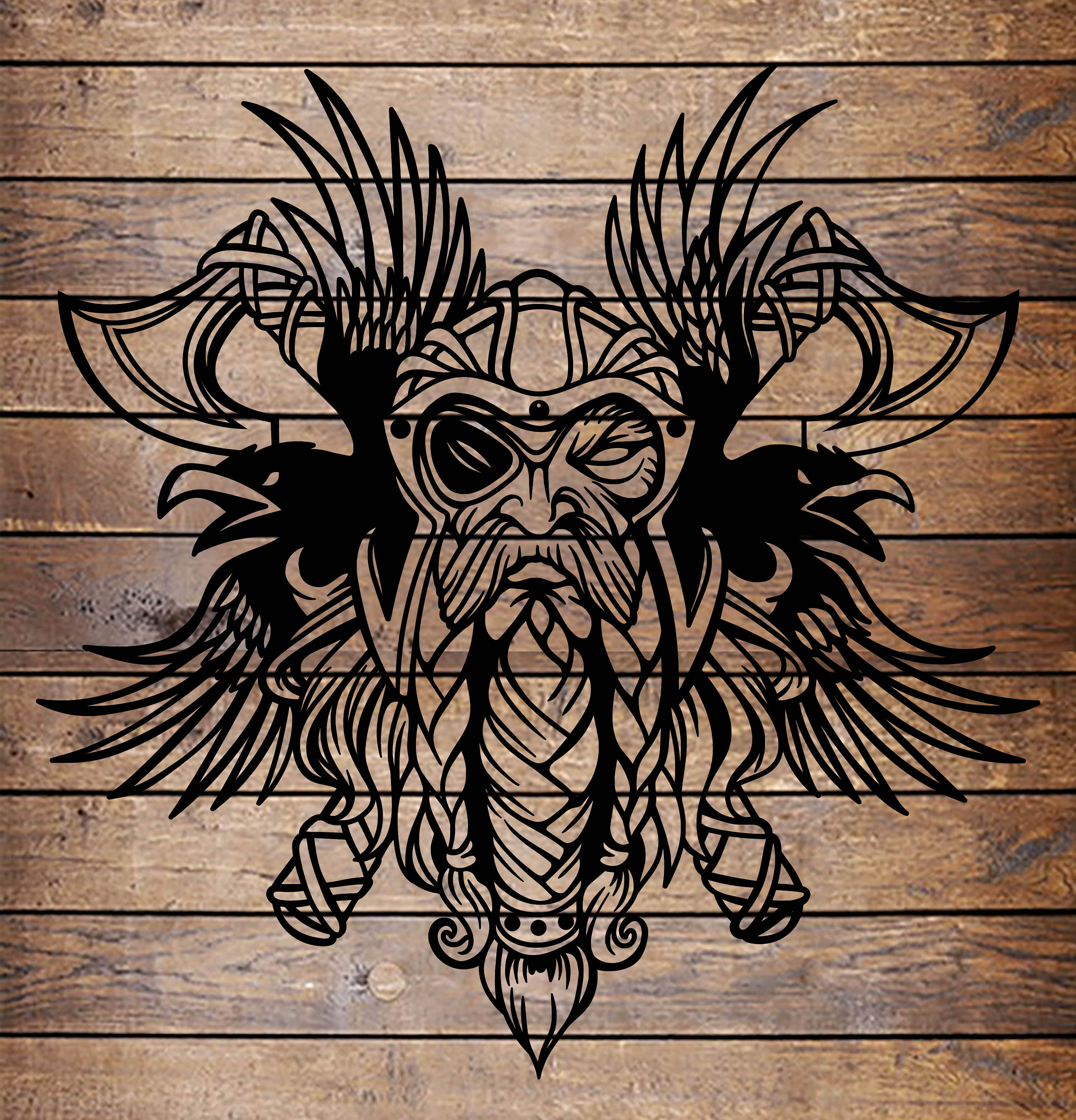 SVG/PNG Viking - Tattoo Horror Stencil for Cricut - Vinyl Cutter - Etsy