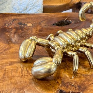 Scorpion Statue / Figurine Scorpion Gold / Table Decoration / Home ...