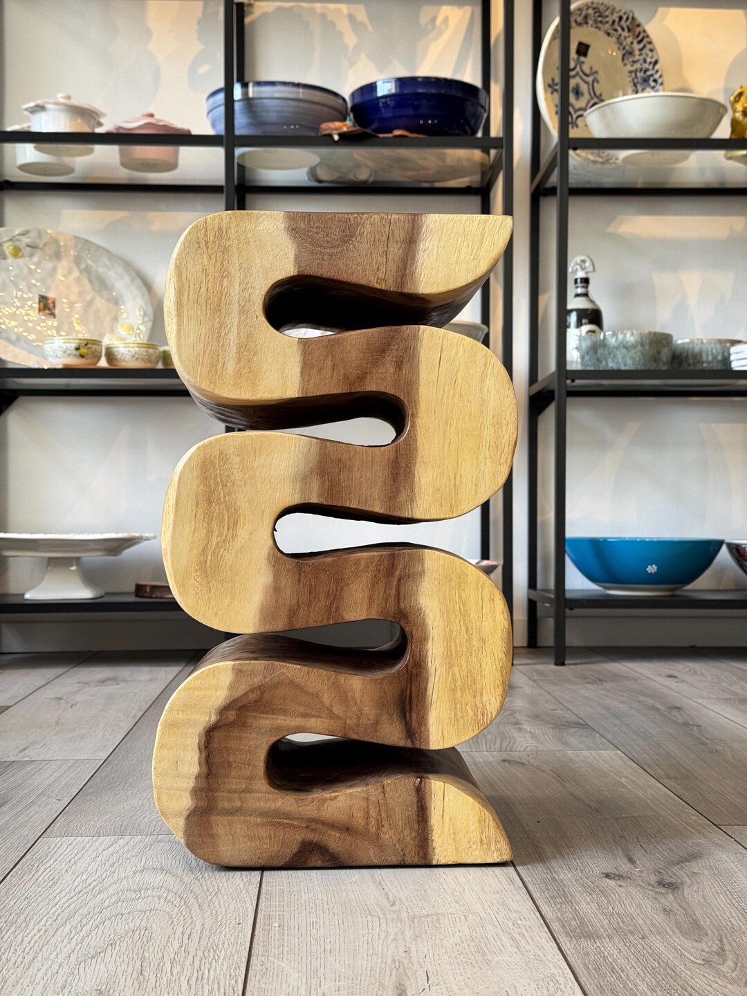 Wooden Table / Side Table / Wooden Table / Decoration / Handmade From ...