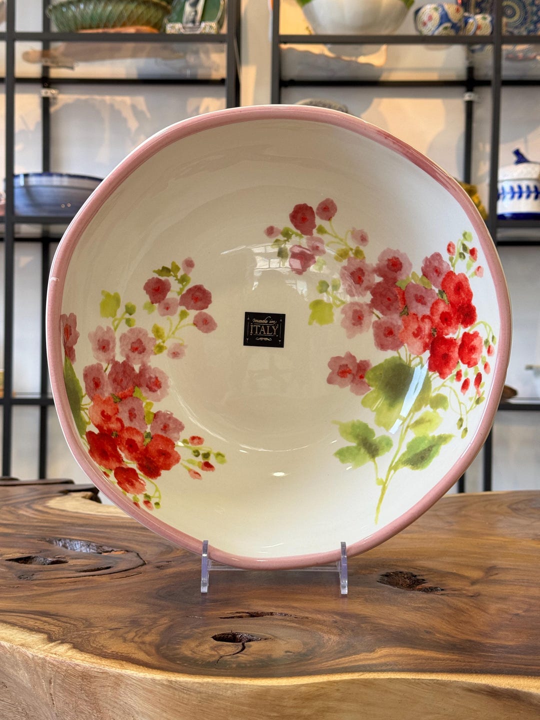 Bowl / Italian Salad Bowl / Bowl / Fruit Bowl / Handmade From Italy ...