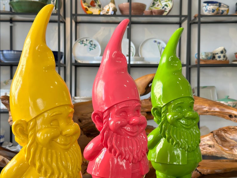 Dwarf Statue / Light Dwarf / Garden Gnome / Decorative Figure ...