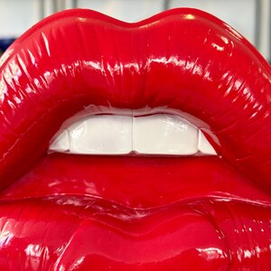 Lips Statue / Figure Red Lips / Modern Sculpture / Decor / Table ...
