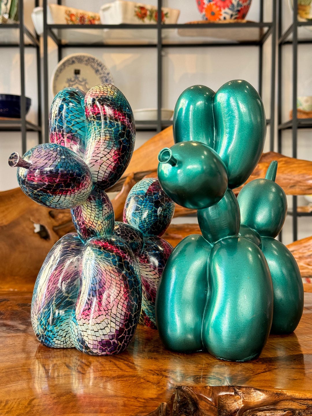 Balloon Dog Statue / Balloon Dog Figure / Modern Sculpture / Resin ...