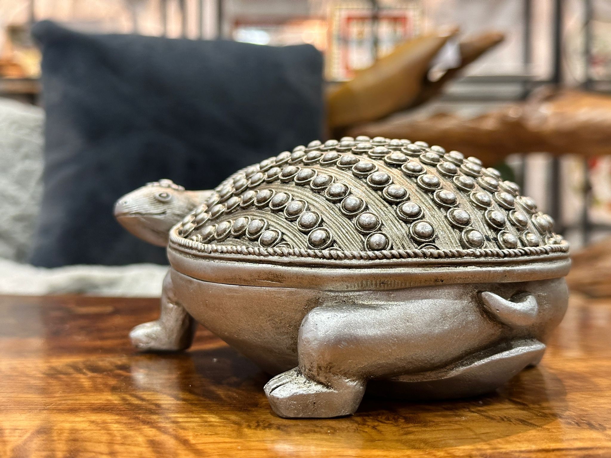 Turtle Statue / Casket Turtle / Decorative Figure / Handmade From ...