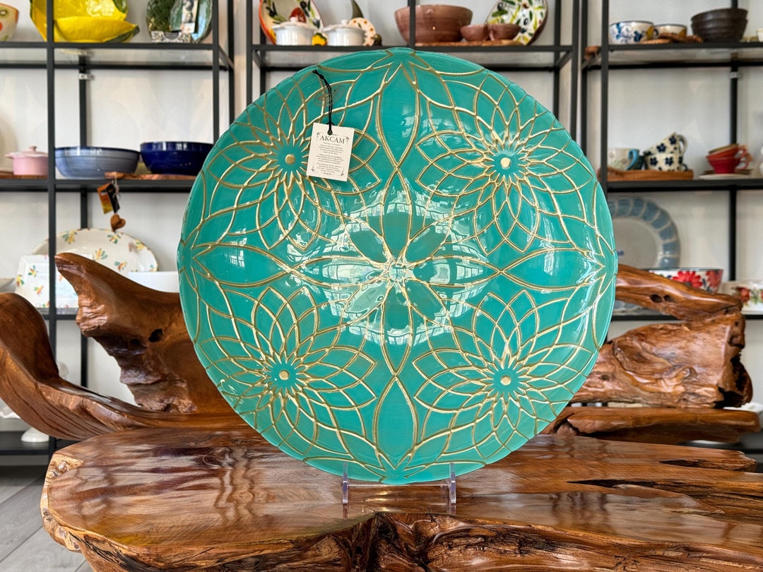 Bowl / Fruit Bowl / Stylish Table Decoration / Handcrafted From Glass ...
