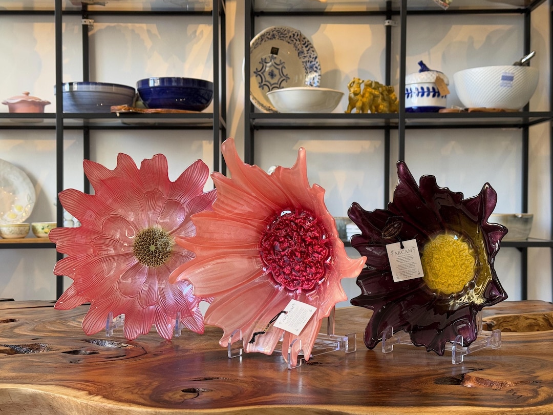 Bowl / Candy Bowl Flower Shape / Decorative Bowl Flower / Handmade From ...
