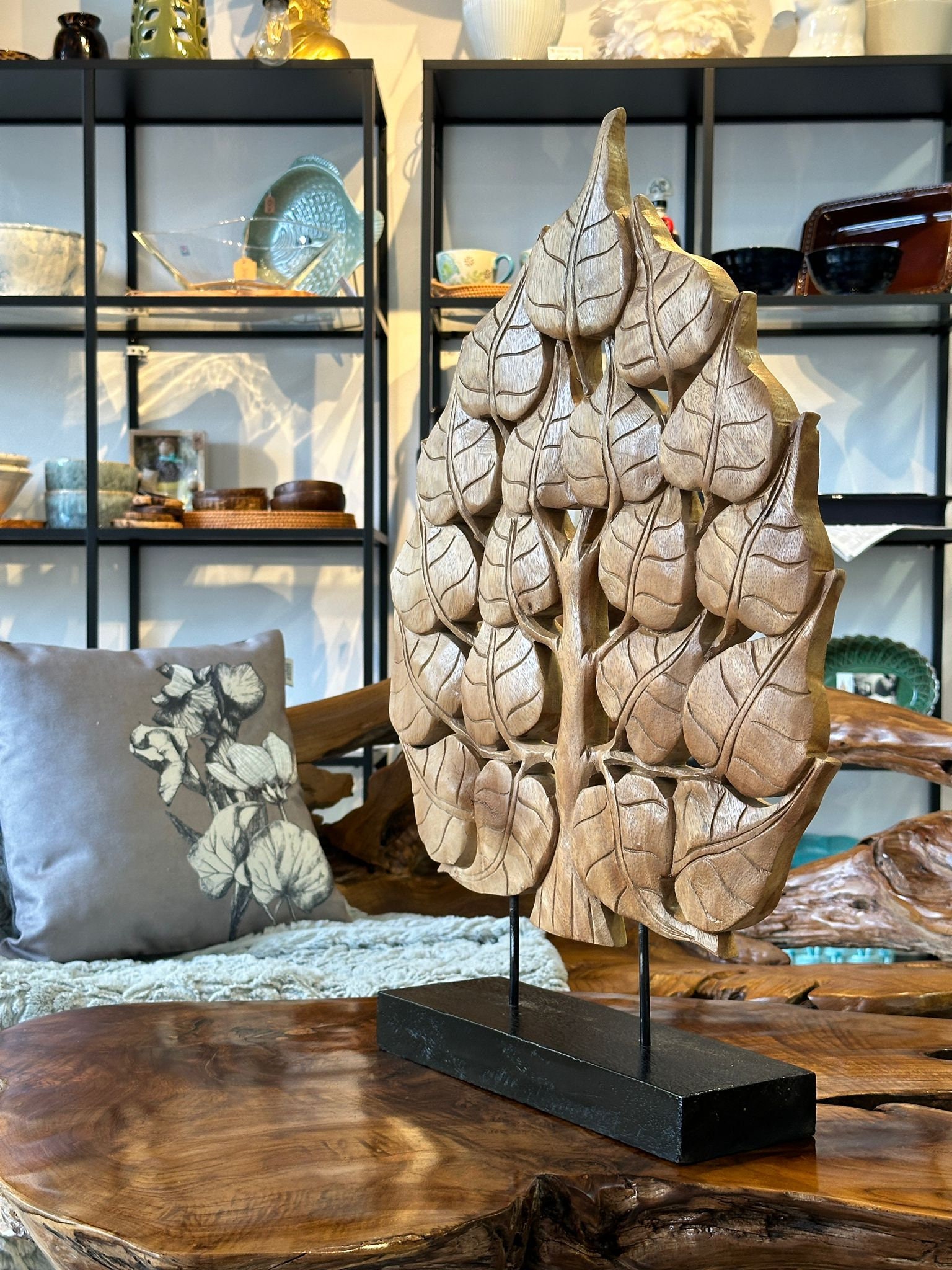 Wooden Statue / Sculpture Tree of Life / Acacia Tree / Handmade From ...