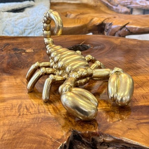 Scorpion Statue / Figurine Scorpion Gold / Table Decoration / Home ...