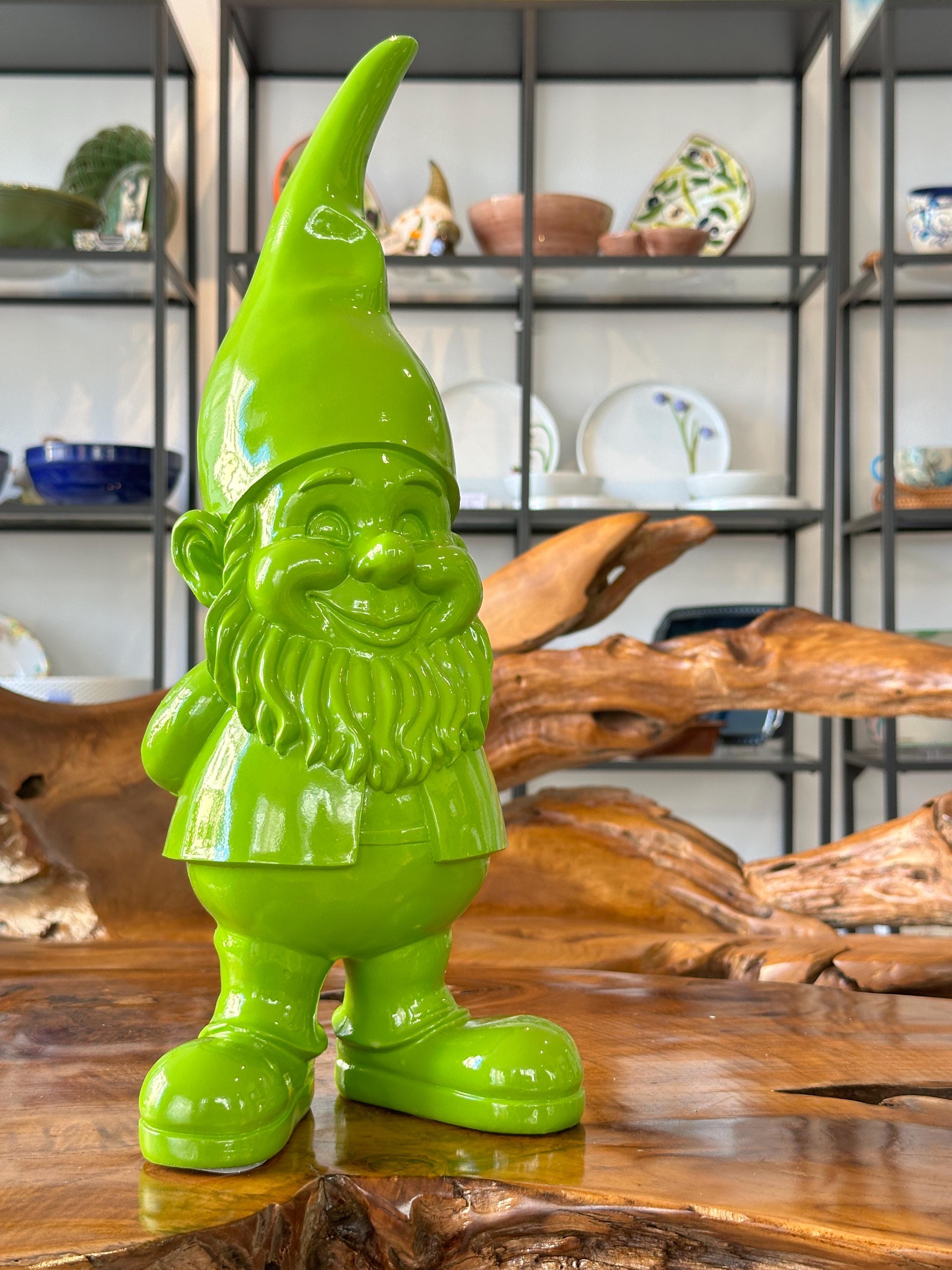 Dwarf Statue / Light Dwarf / Garden Gnome / Decorative Figure ...