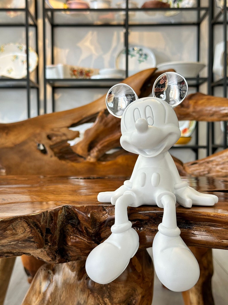 Mickey Mouse Statue / Figure in Black and White / Walt Disney ...