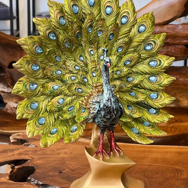 Peacock Table Decorations - Etsy