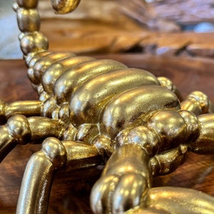 Scorpion Statue / Figurine Scorpion Gold / Table Decoration / Home ...