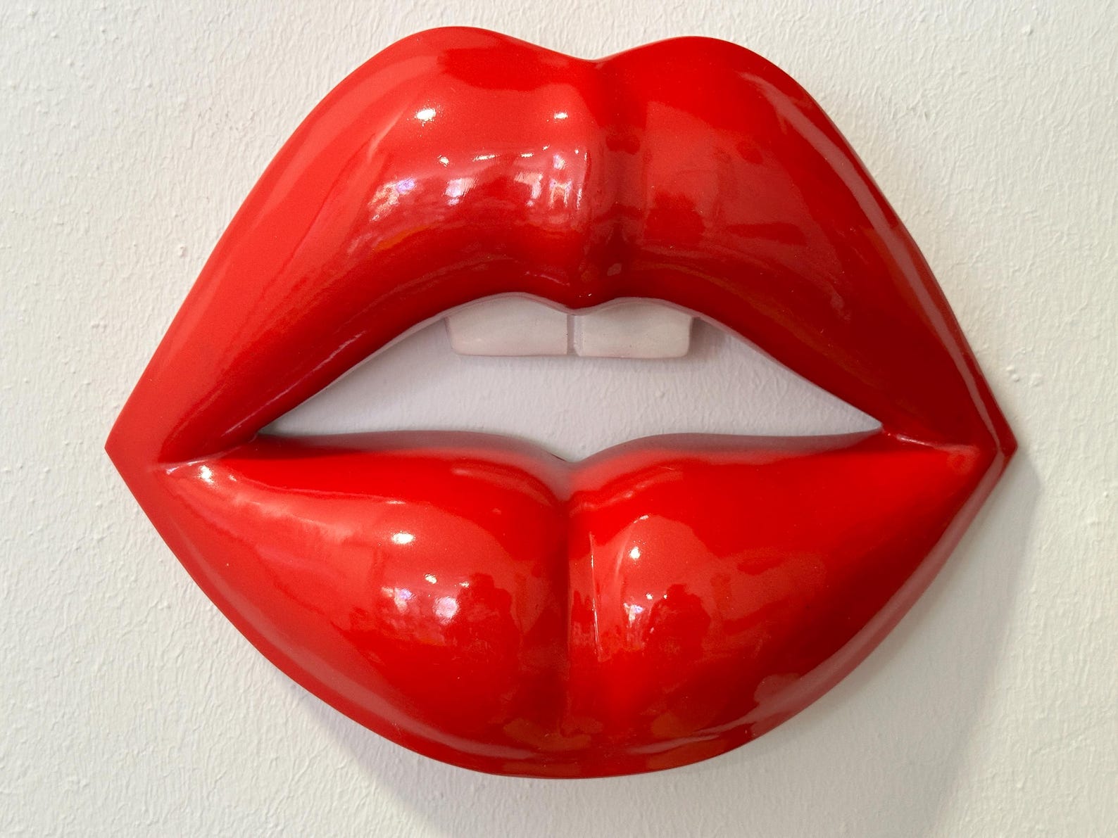 Lip Wall Decor – Bold Mouth Sculpture, Modern Wall Art, Provocative ...
