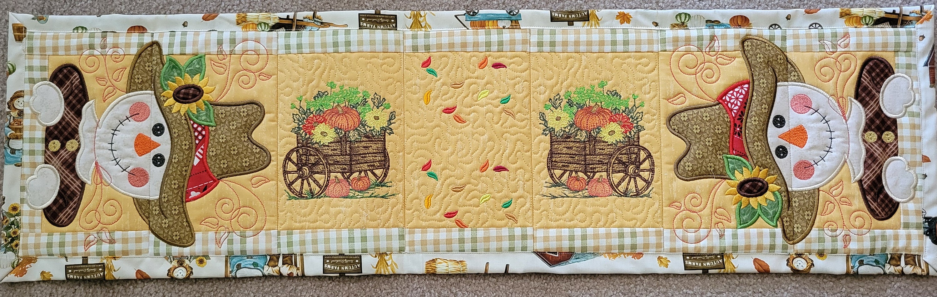 Scarecrow Tablerunner - Etsy