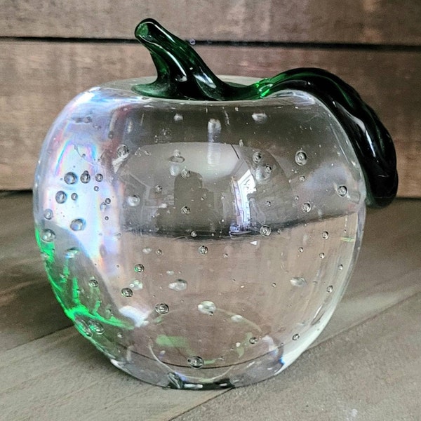 Vintage Glass Apples - Etsy