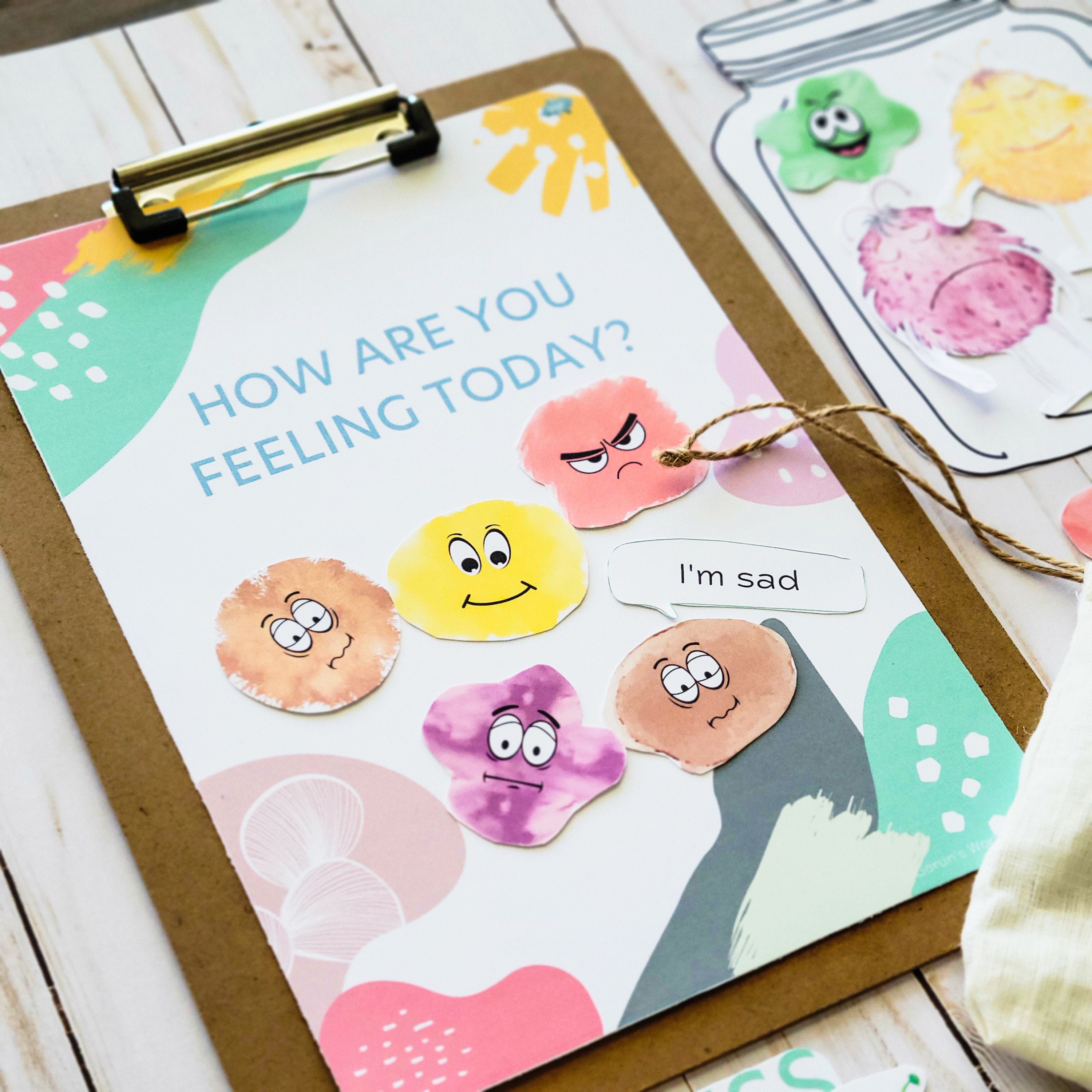 Feelings With the Colour Monster - Etsy UK