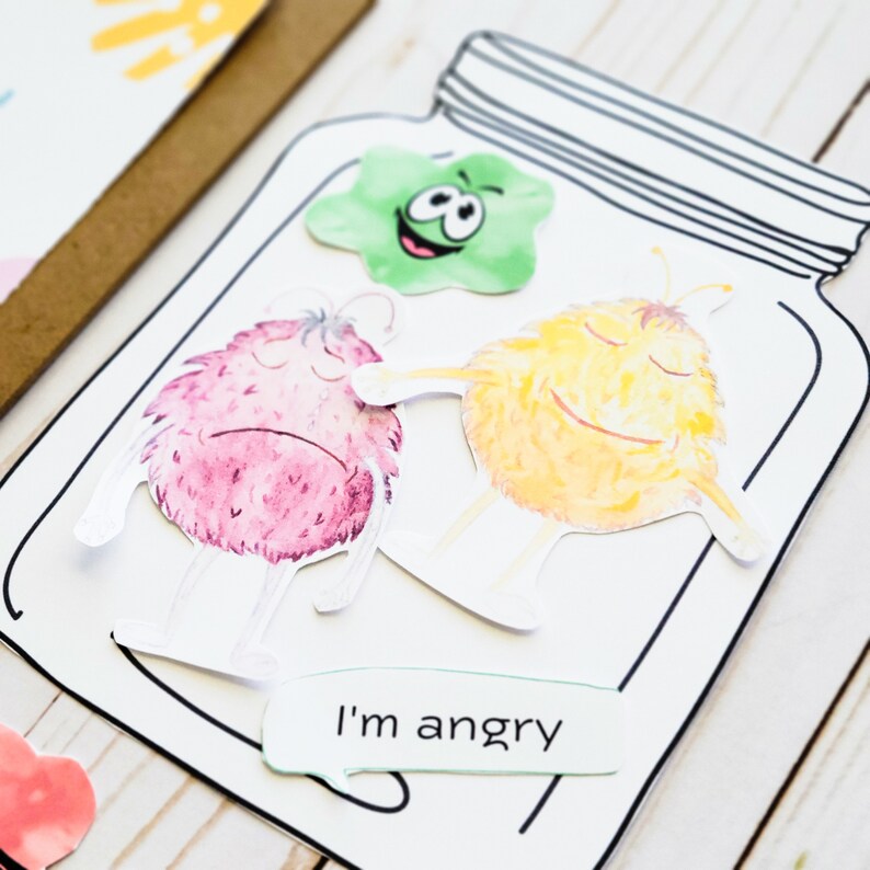 Feelings With the Colour Monster - Etsy