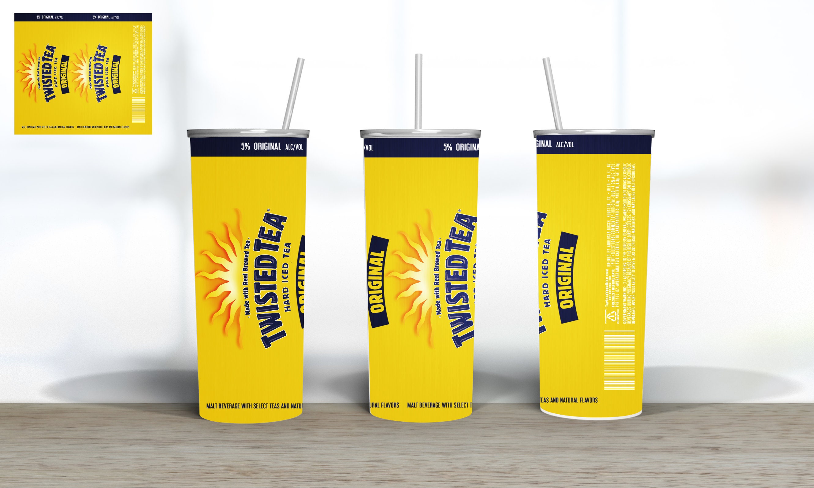 Twisted Tea Tumbler Twisted Tea Can Tumbler for Beer Tumbler Gifts for ...