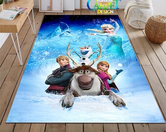 Frozen Olaf Rug - Etsy