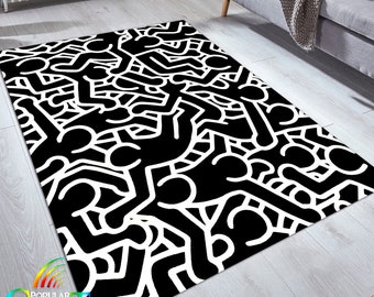 Keith Haring Rug - Etsy