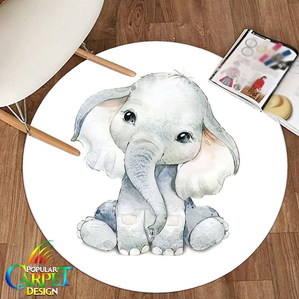 Elephant Rug - Etsy