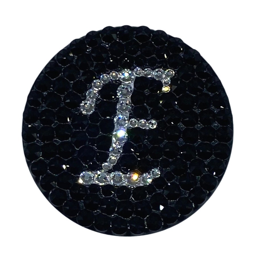 Alpha Bling Monogram Black Pop up Phone Grip/phone Stand Made - Etsy