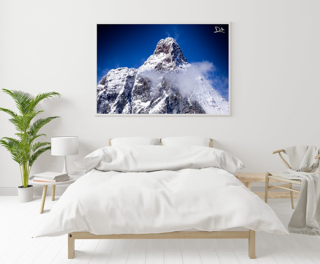 Mountain Printable Matterhorn Printable Artwork Printable - Etsy