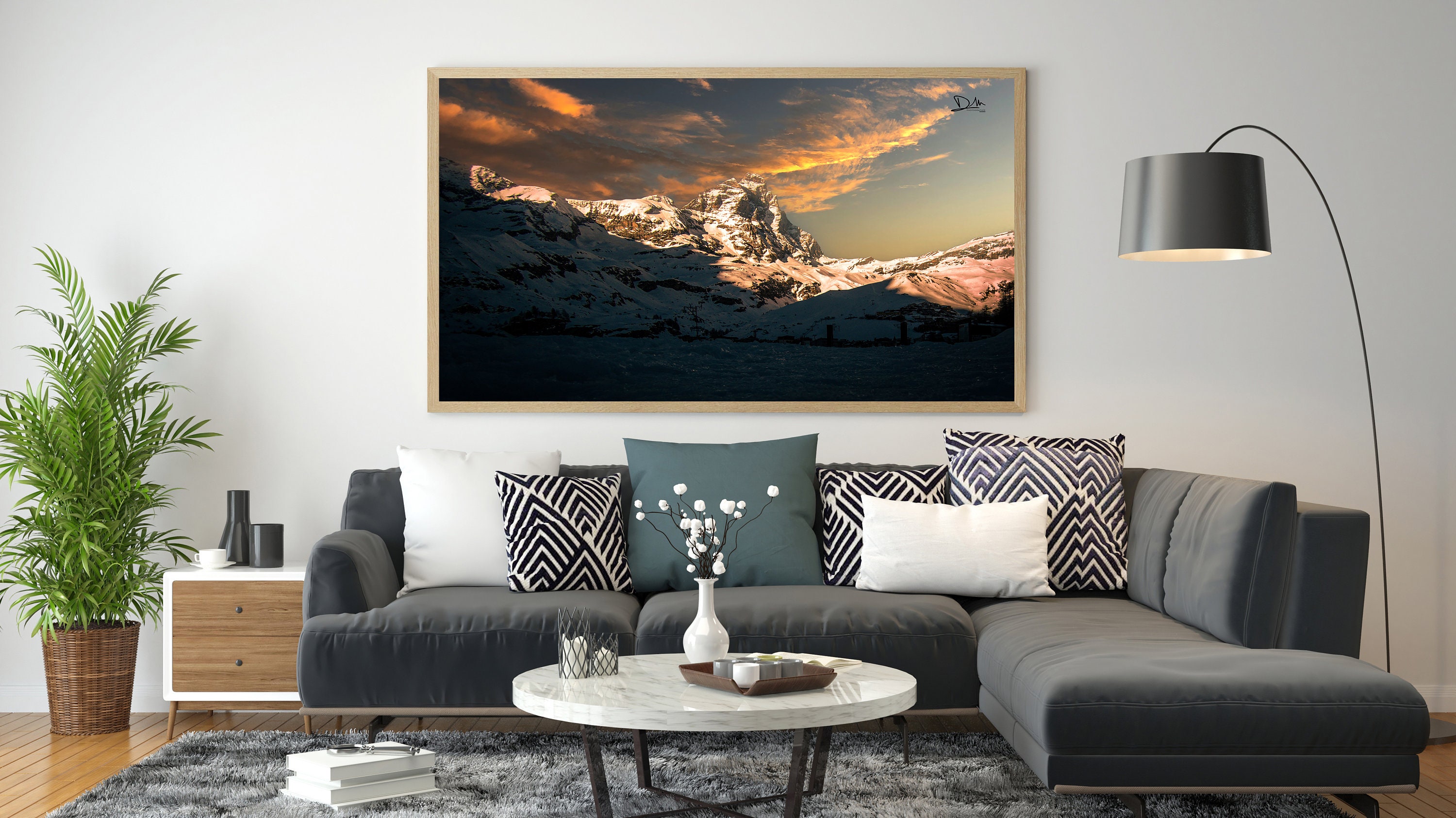 Mountain Printable, Matterhorn Printable, Wall Art Photography ...