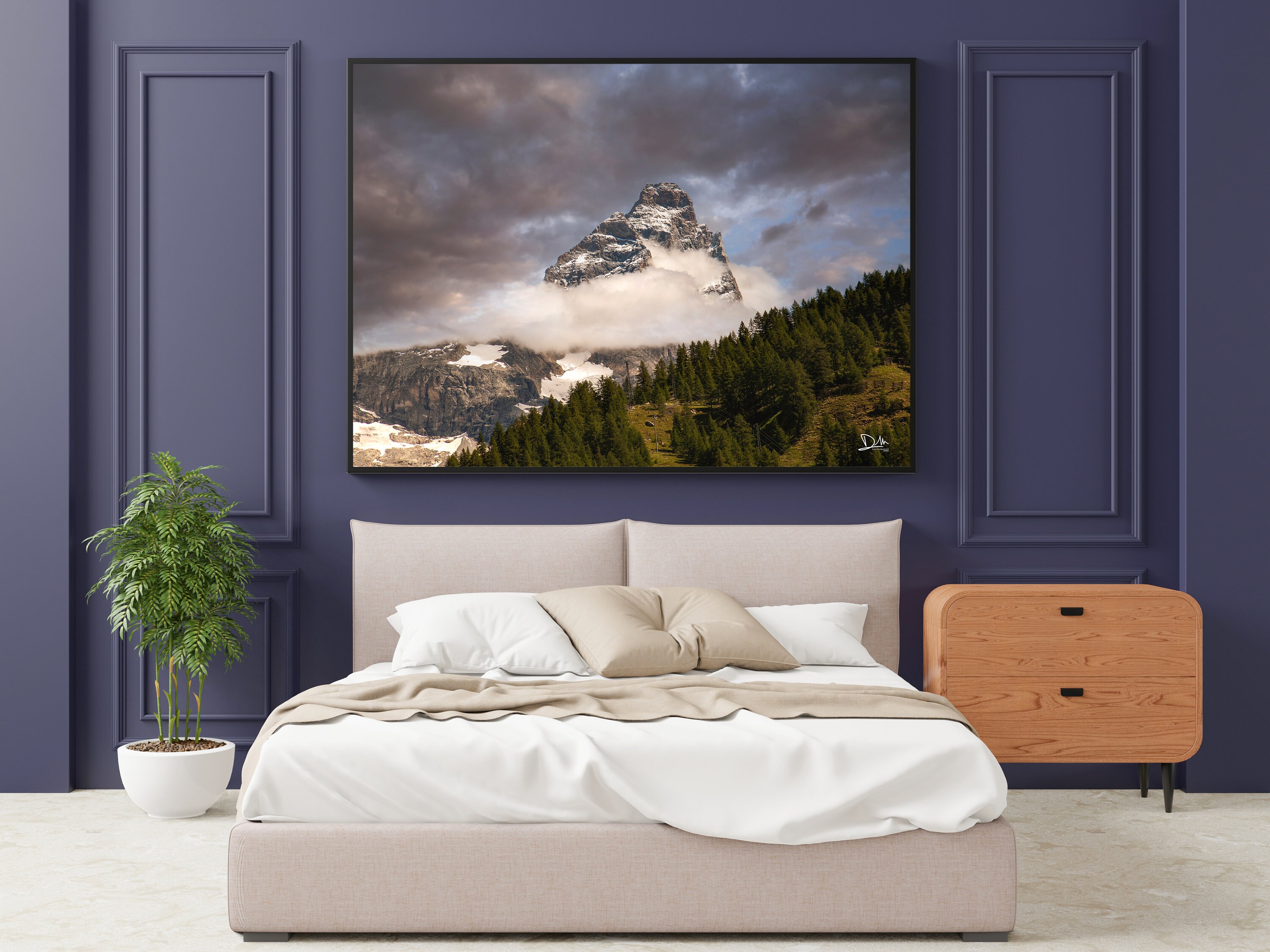 Mountain Printable, Matterhorn Printable, Wall Art Photography ...