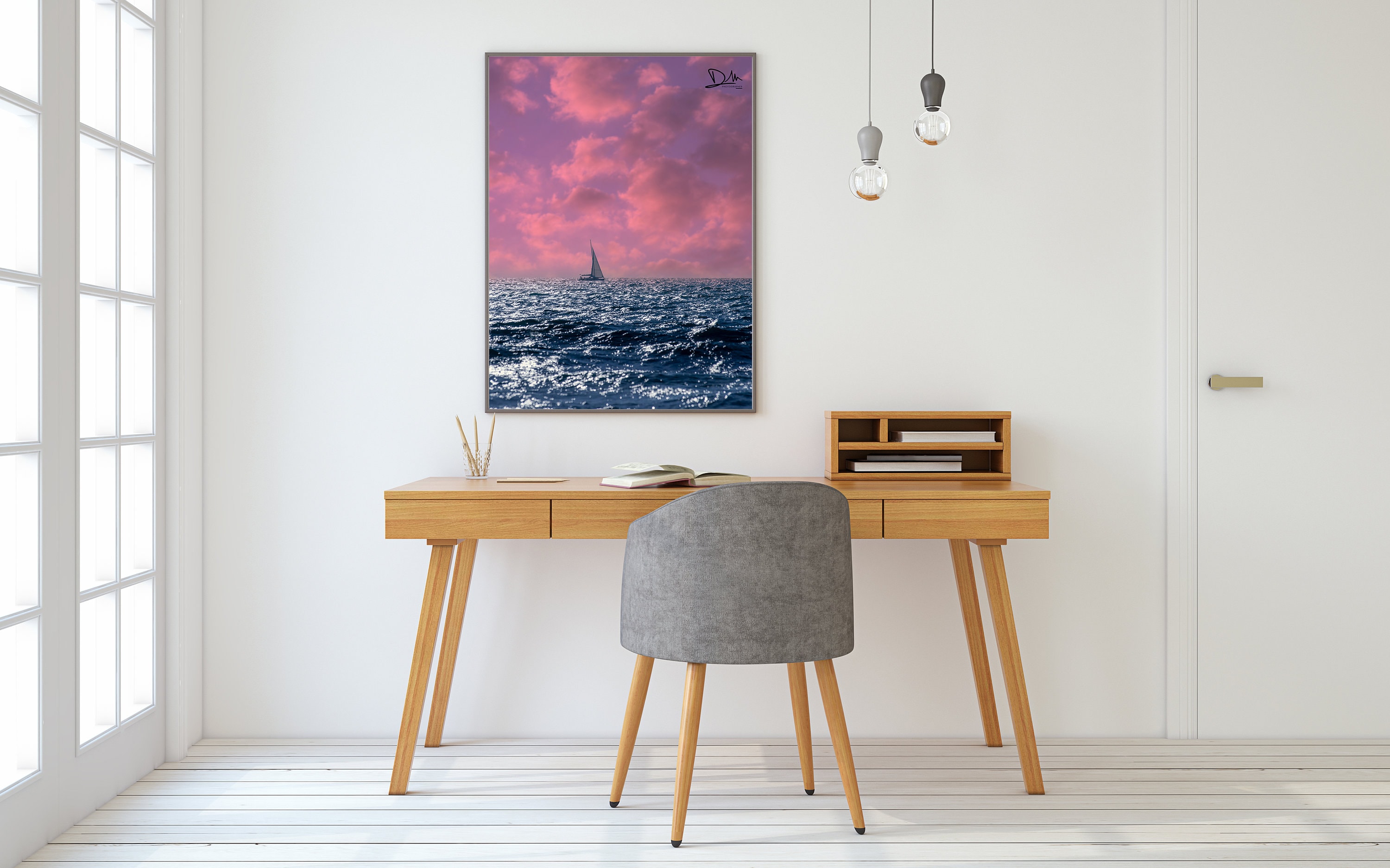 Sea Landscape Printable, Sea Printable, Artwork Printable, Poster ...