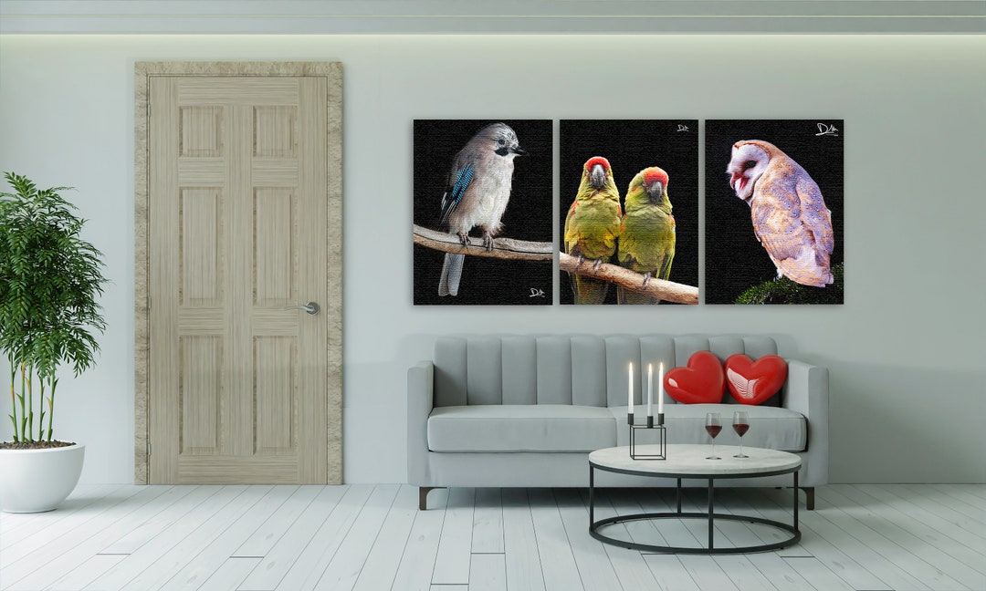 Bird Printable Set, Bird Wall Art Set, Wall Art, Home Decor, Poster ...