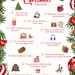 Christmas Checklist Printable Christmas Bucket List Xmas Activities ...
