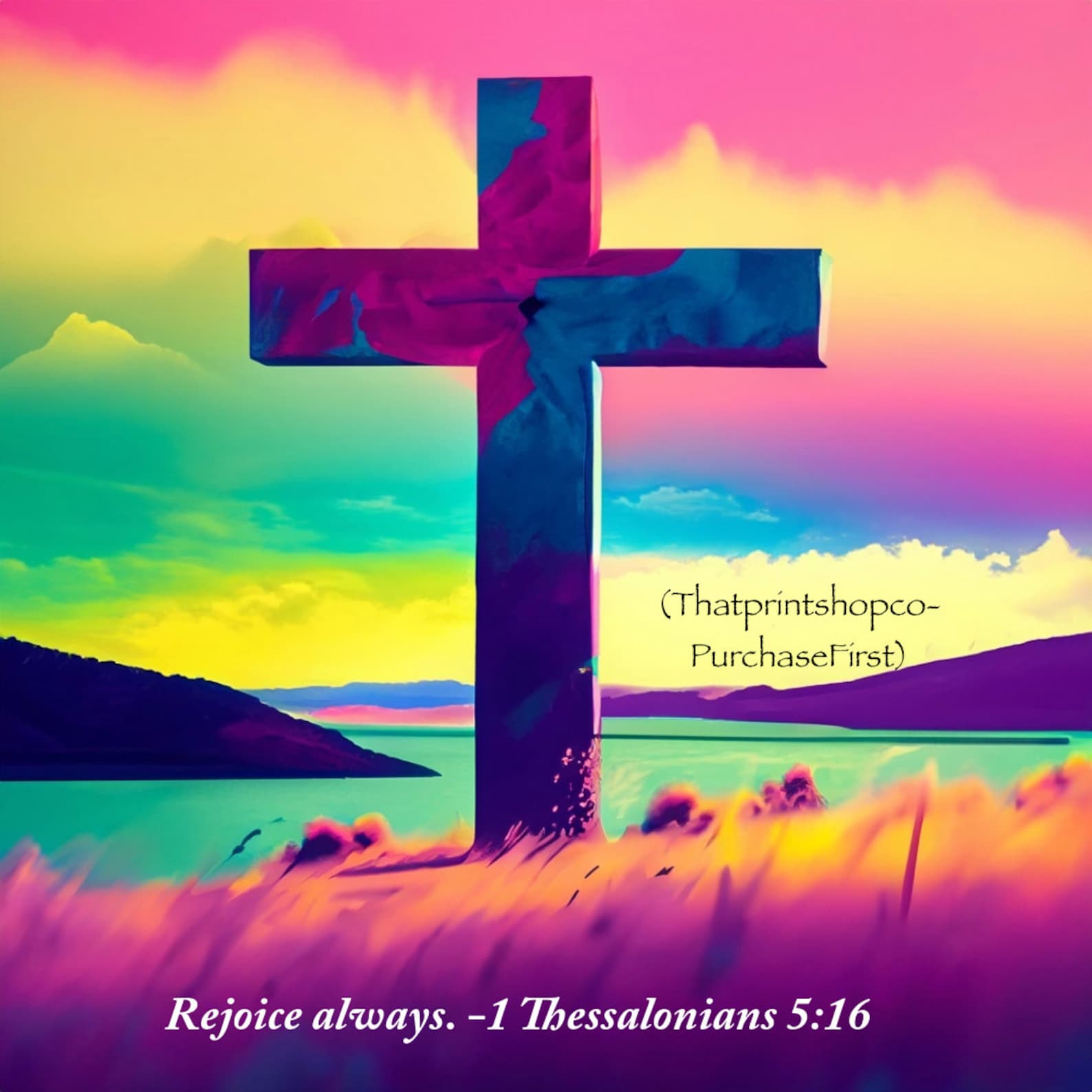 Inspirational Bible Verse Quote Digital Wallpaperbackground - Etsy