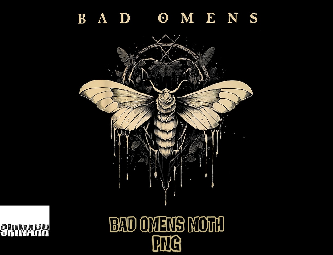 Bad Omens Moth Png Bad Omens Png Band Track List 2023 Merch - Etsy UK
