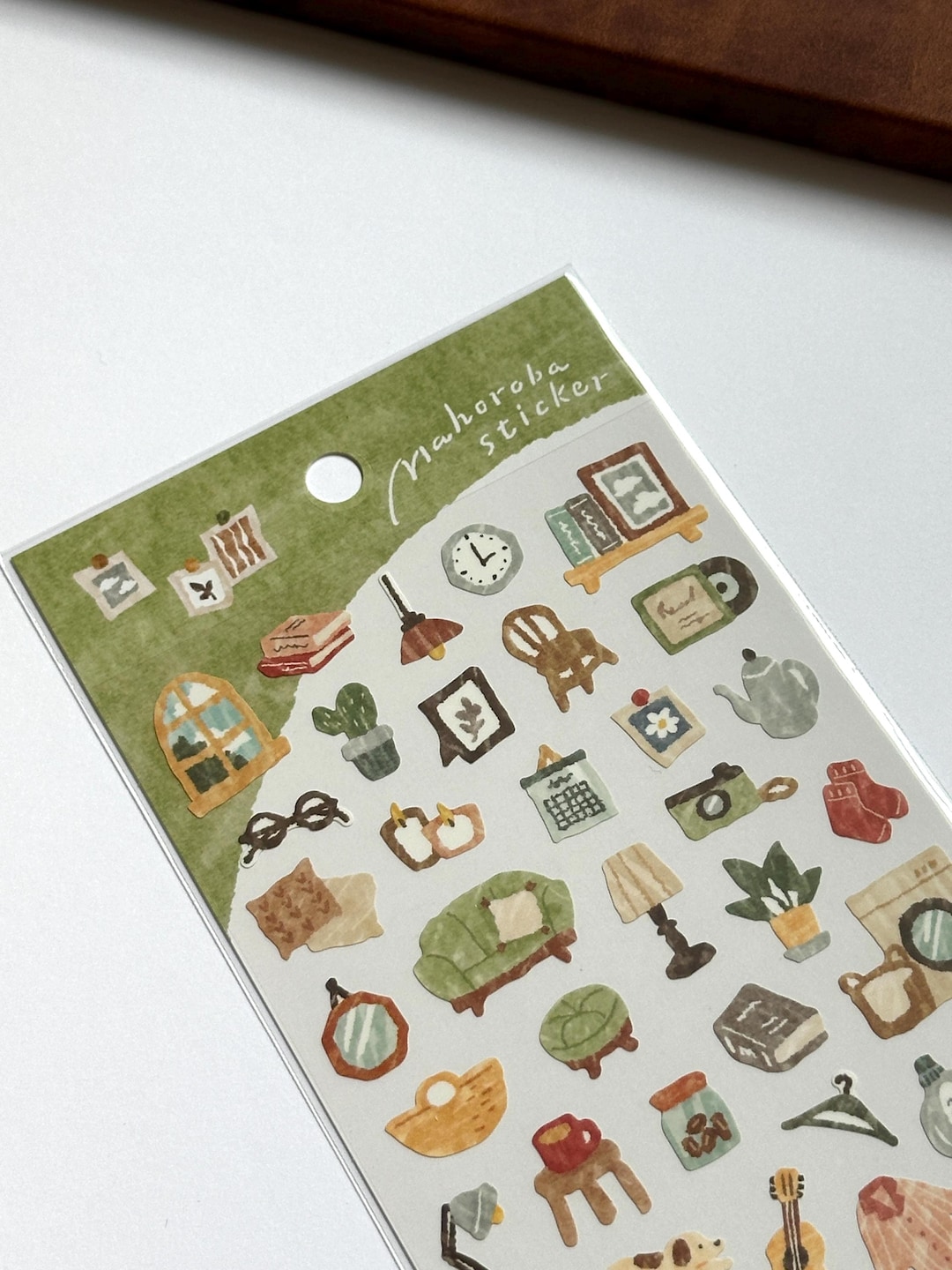 MIND WAVE Mahoroba Sticker Living Room, Daily Life Stickers, Mind Wave ...