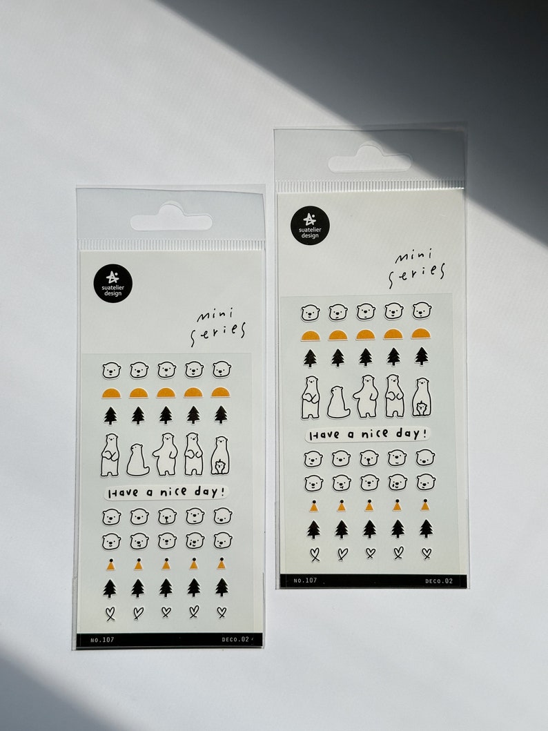 Suatelier Mini Series No. 107: Deco 02, Suatelier Design Mini Stickers ...