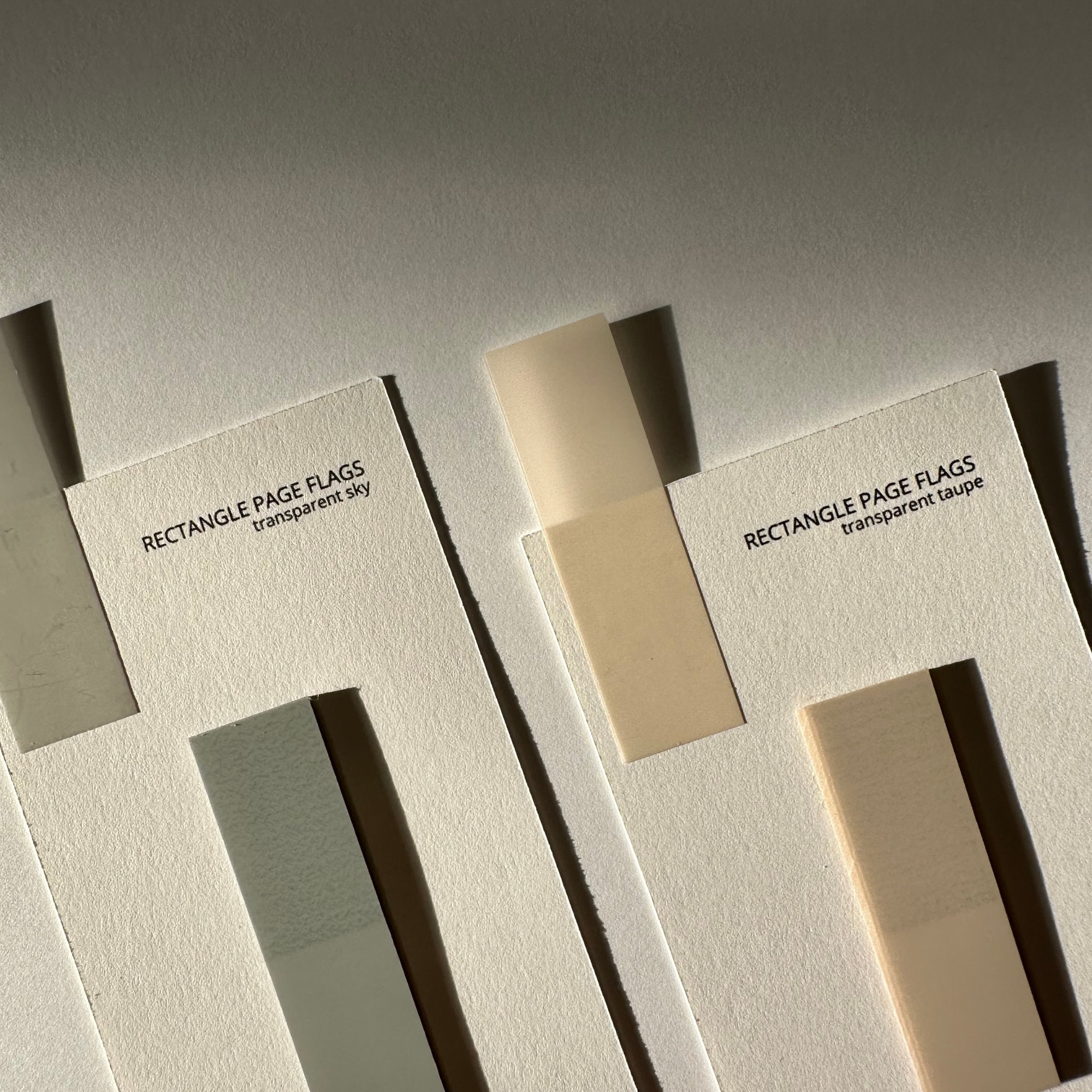 Neutral Page Flags Transparent Sticky Notes Post-it - Etsy