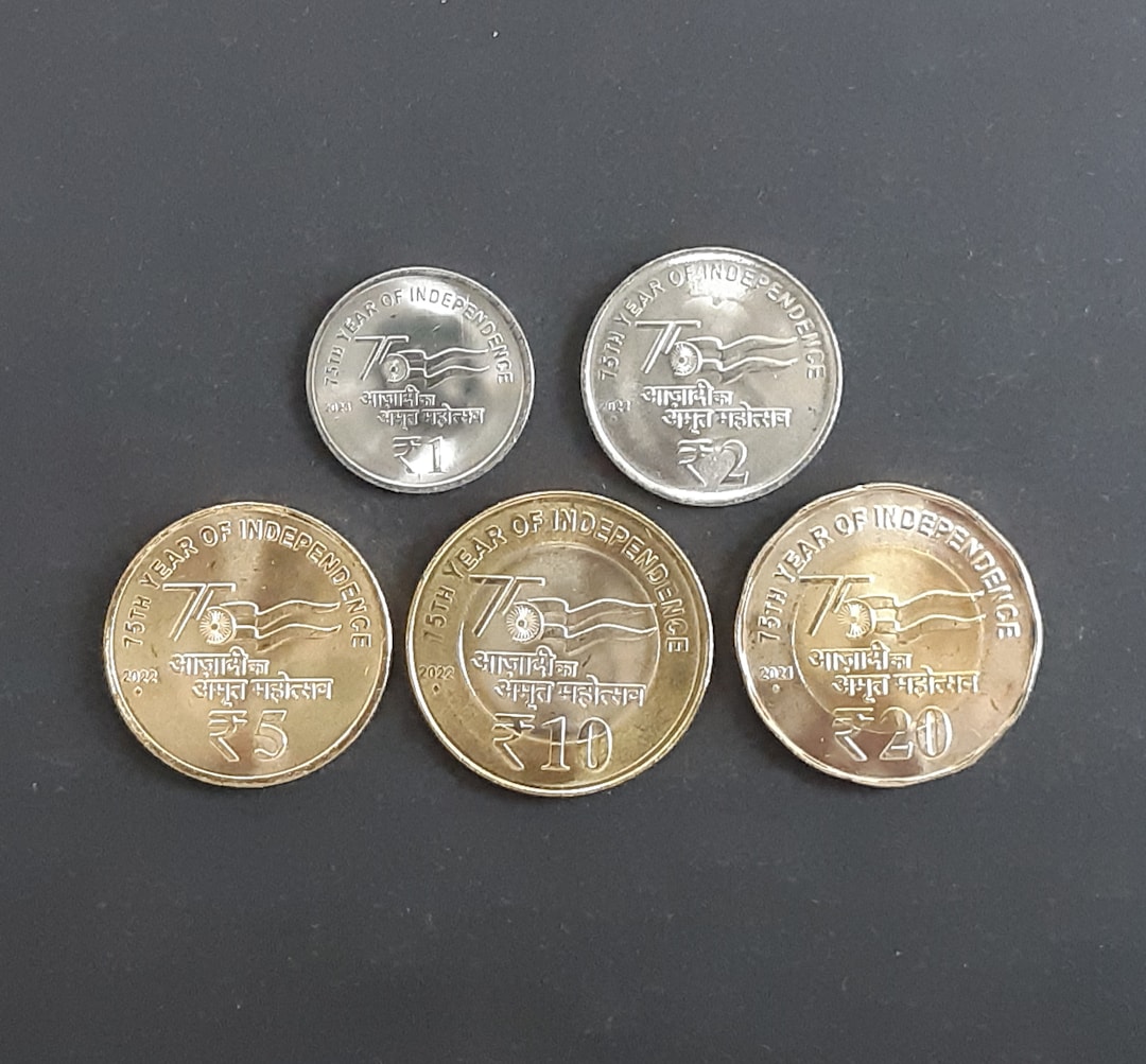 India Coin Set of 5 75th Anniversary of Independence 1 2 5 10 20 Rupees ... India Coin Set of 5 75th Anniversary of Independence 1 2 5 10 20 Rupees ...