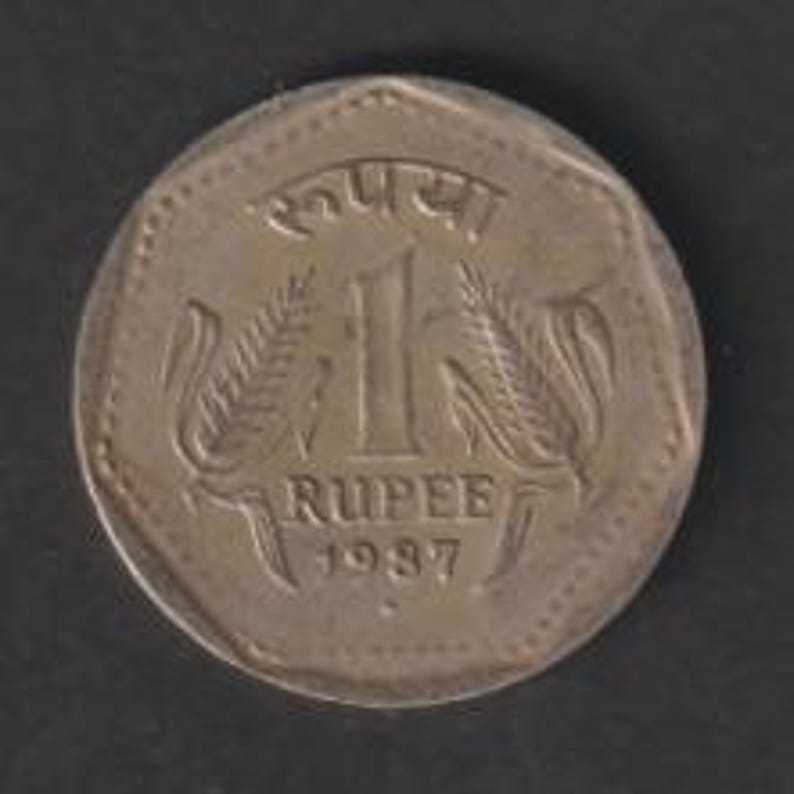 India Old Coins Set of 8 Containing 1 Paisa to 10 Rupees Collectable ...