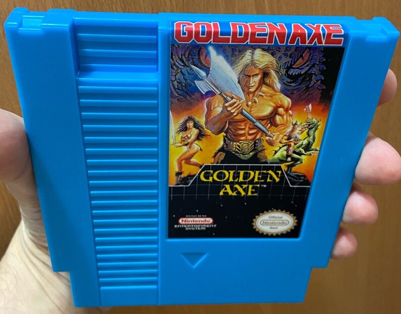 Golden Axe Game Cart for Nintendo NES FC 72 Pin NTSC Usa Console ...