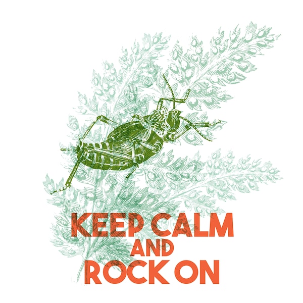 Keep Calm and Rock - Etsy