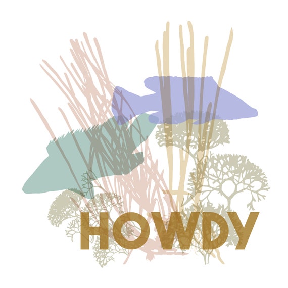 Howdy Printable Artwork Digital Download - Etsy