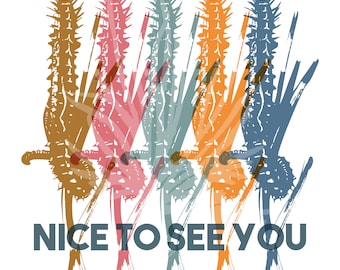 It Was so Nice to See You Greeting Card - Etsy