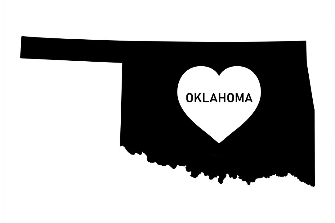 I Love Oklahoma Printable Artwork, Digital Download - Etsy